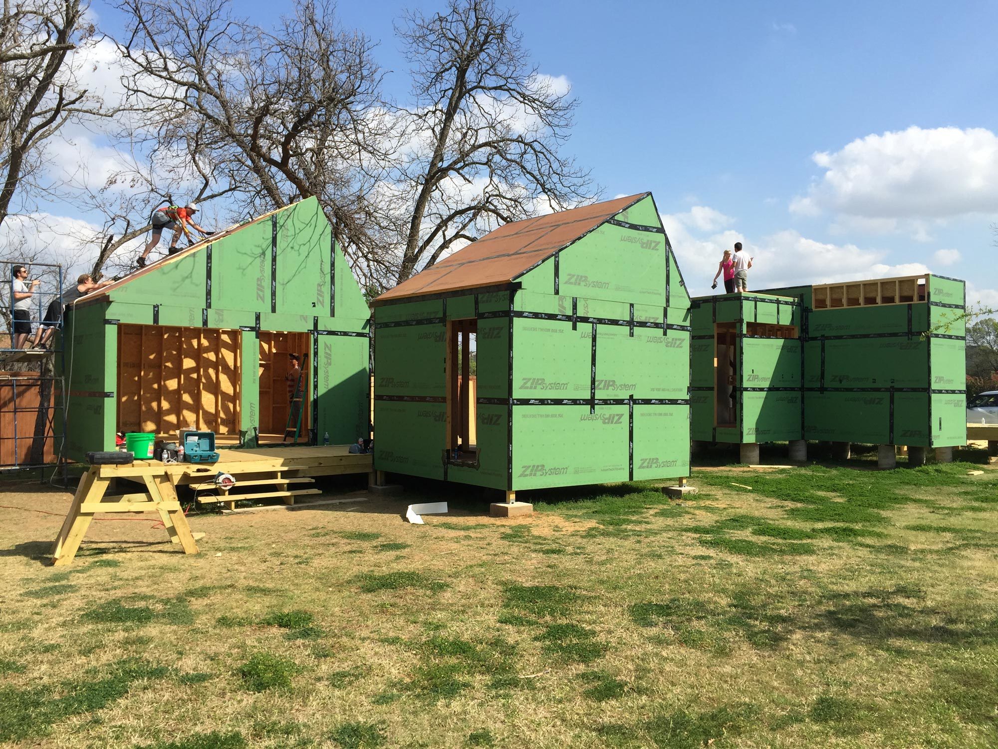 Design Build Program Creates Two Micro Houses